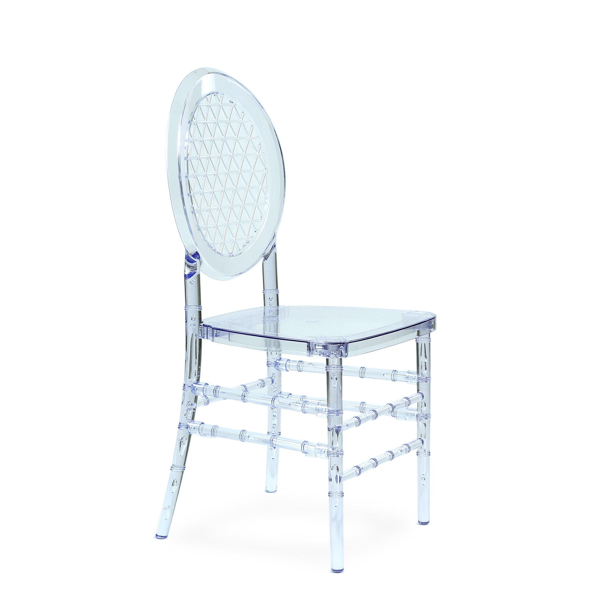 Стул N-106 Eiffel Barneo прозрачный, пластик, твердое сиденье, без подлокотников