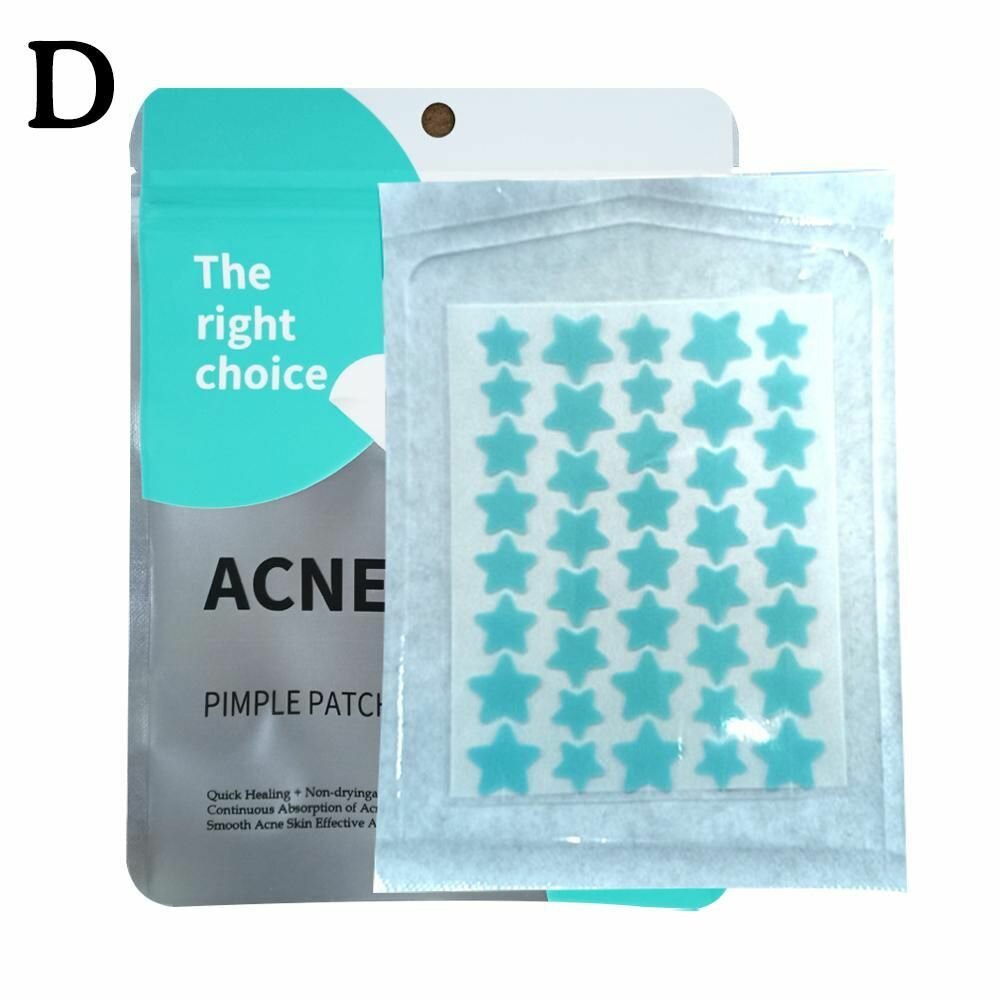 Красочные патчи от прыщей в форме сердца Косметические средства