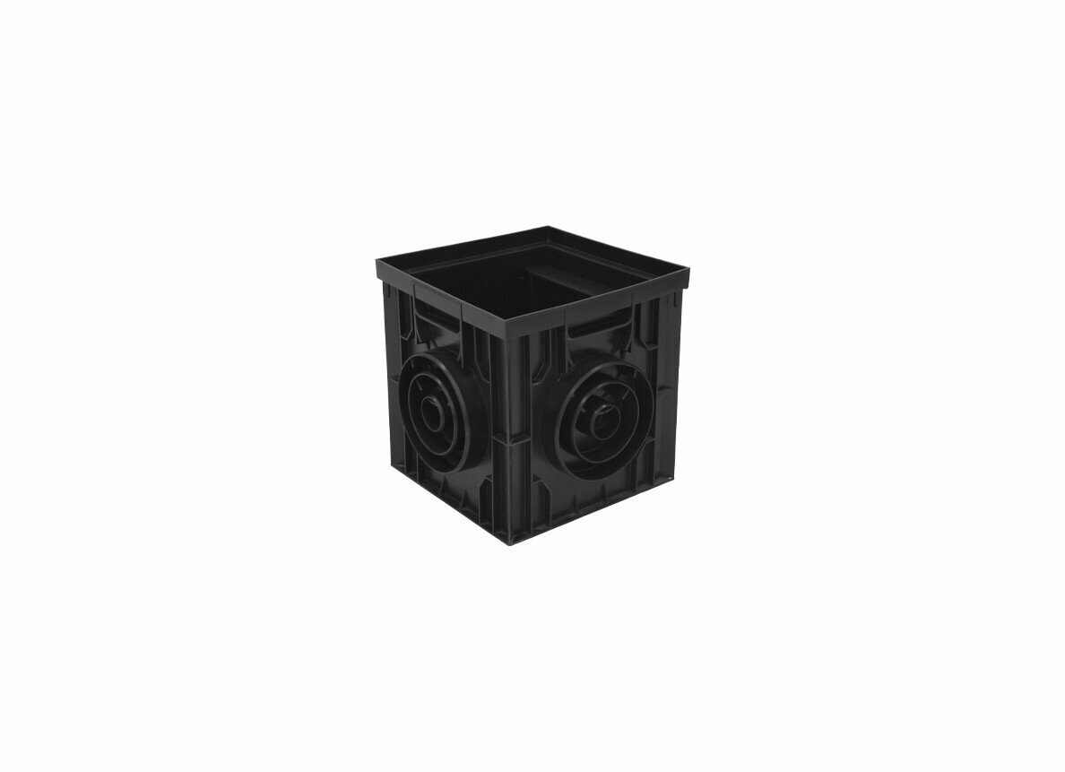 Дождеприемник Ecoteck ДИ 01205000, пластик, 300x300 мм, черный