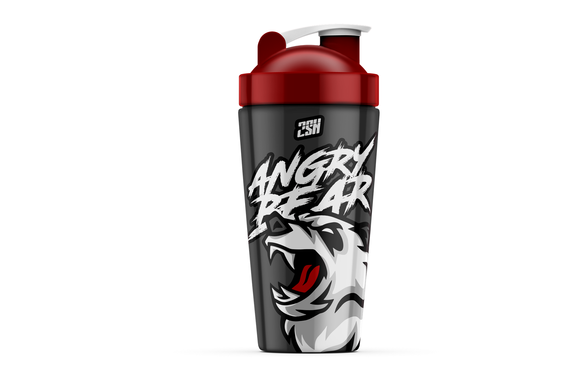 Шейкер спортивный для протеина с венчиком 2SN Angry Bear 700 мл