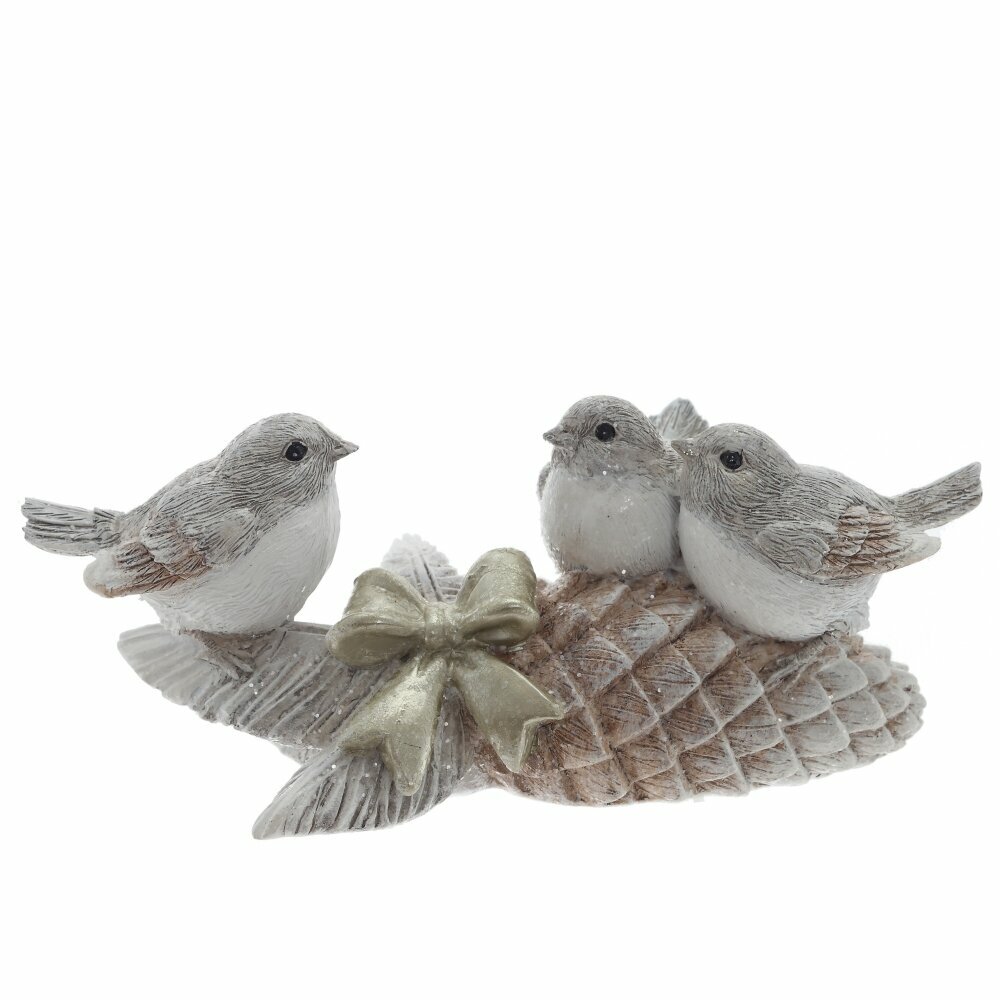Фигурка Птички на шишках, 16х6,5х7 см KSM-826273