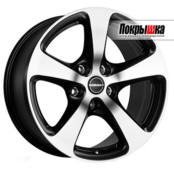 Диски литые BORBET CC (Black Polished Matt) 7.0х16/5х115 D70.1 ET40.0