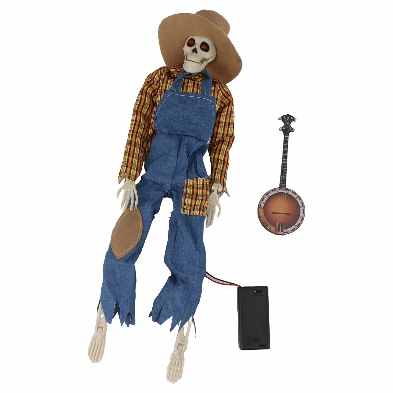 Гитара скелет светящаяся