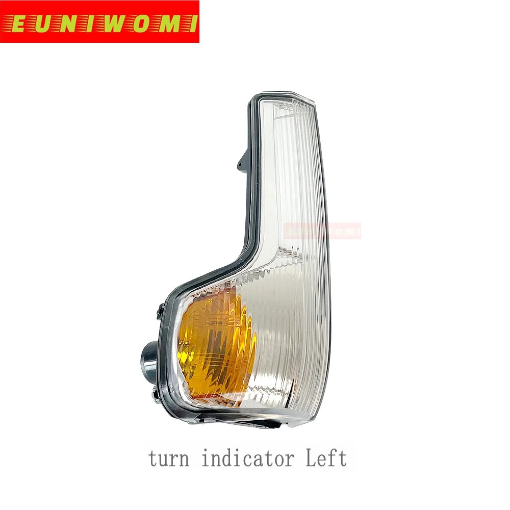 Авто боковая дверь с подогревом, выпуклое автомобильное зеркало, стекло, указатель поворота, мигалка для IVECO Daily 2014 2015 2016 2017 2018 2019-2023 turn indicator Left