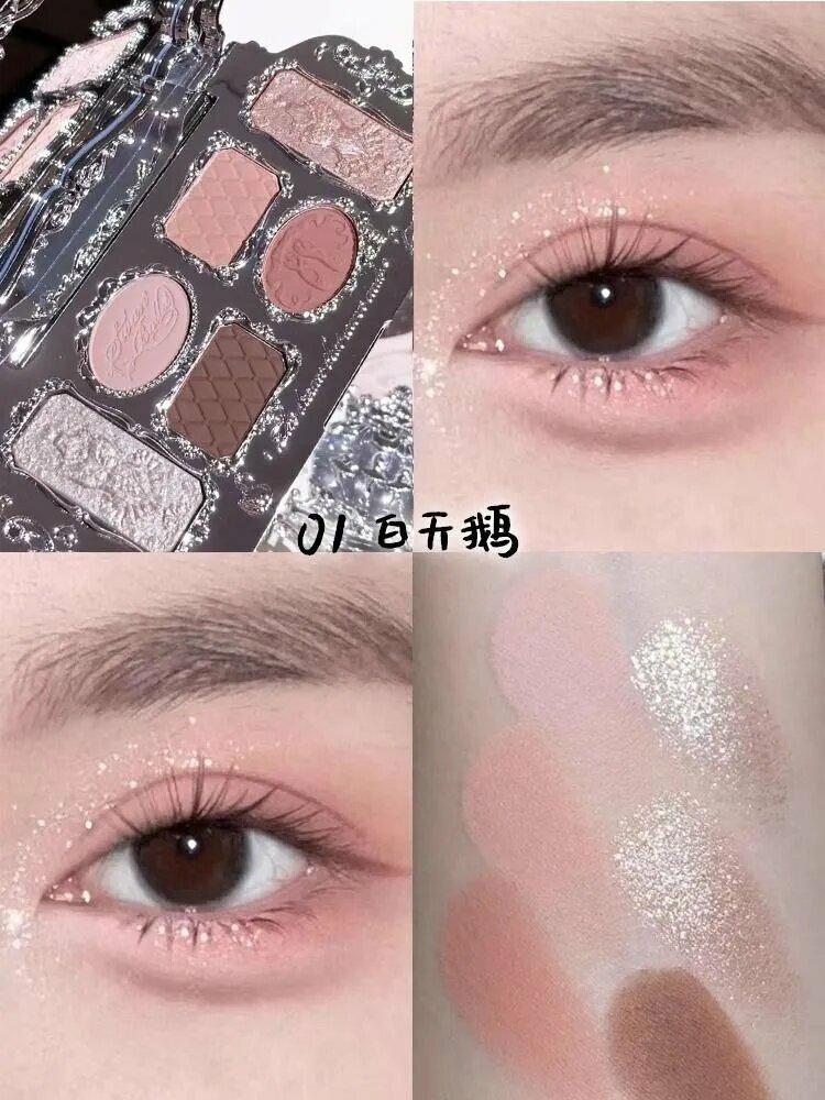 Палетка теней для век Flower Knows Swan Ballet