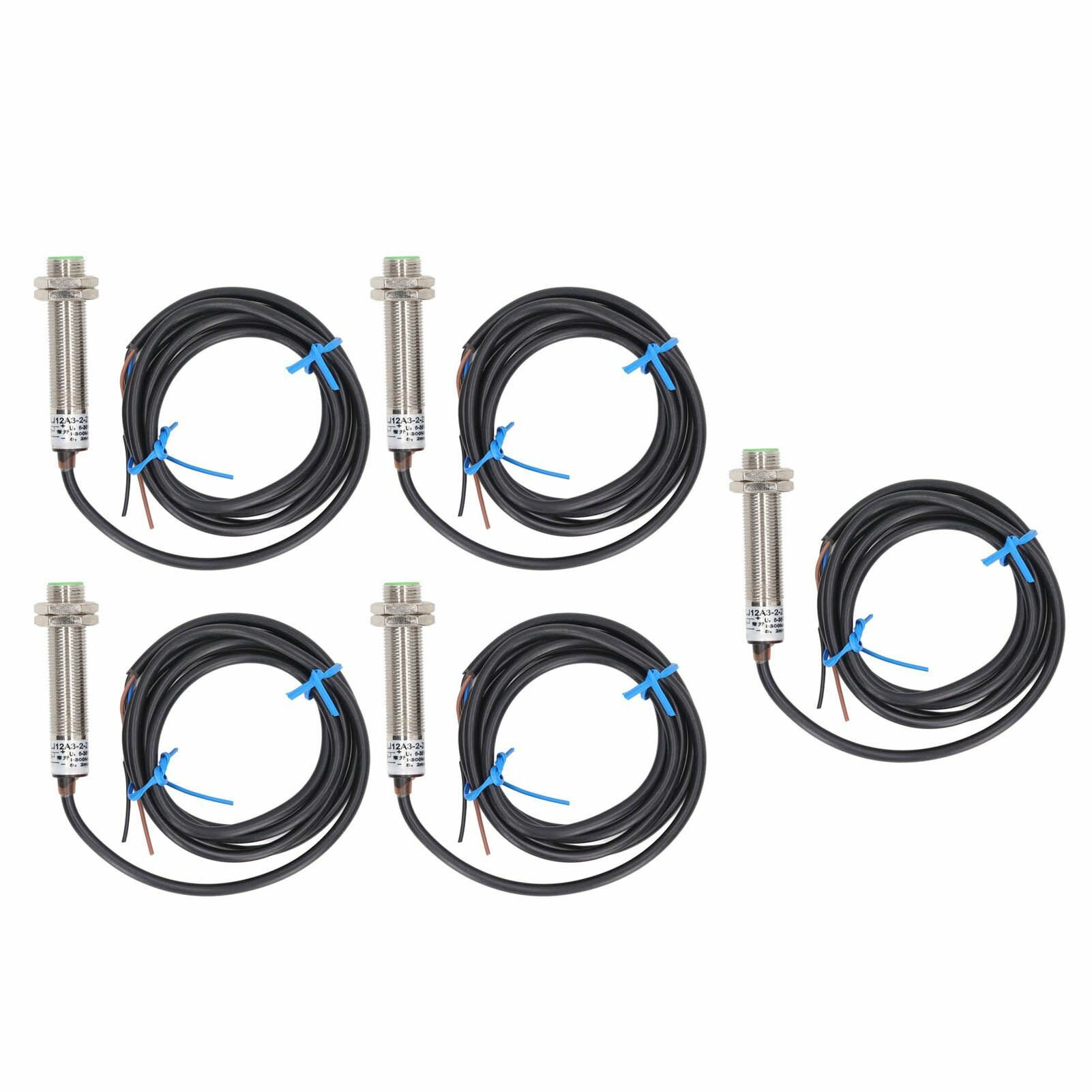 5 индуктивных датчиков M12 NPN NO 6-36VDC