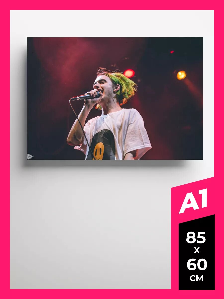 Постер Пошлая Молли плакат на стену А1, А2, А3, 50 на 70 11, матовая фотобумага премиум качества