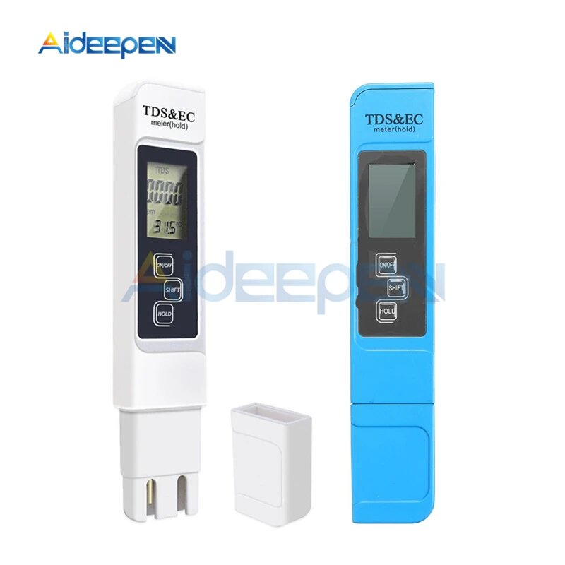 Aideepen TDS EC Meter EC-1 TDS Blue — фото 1