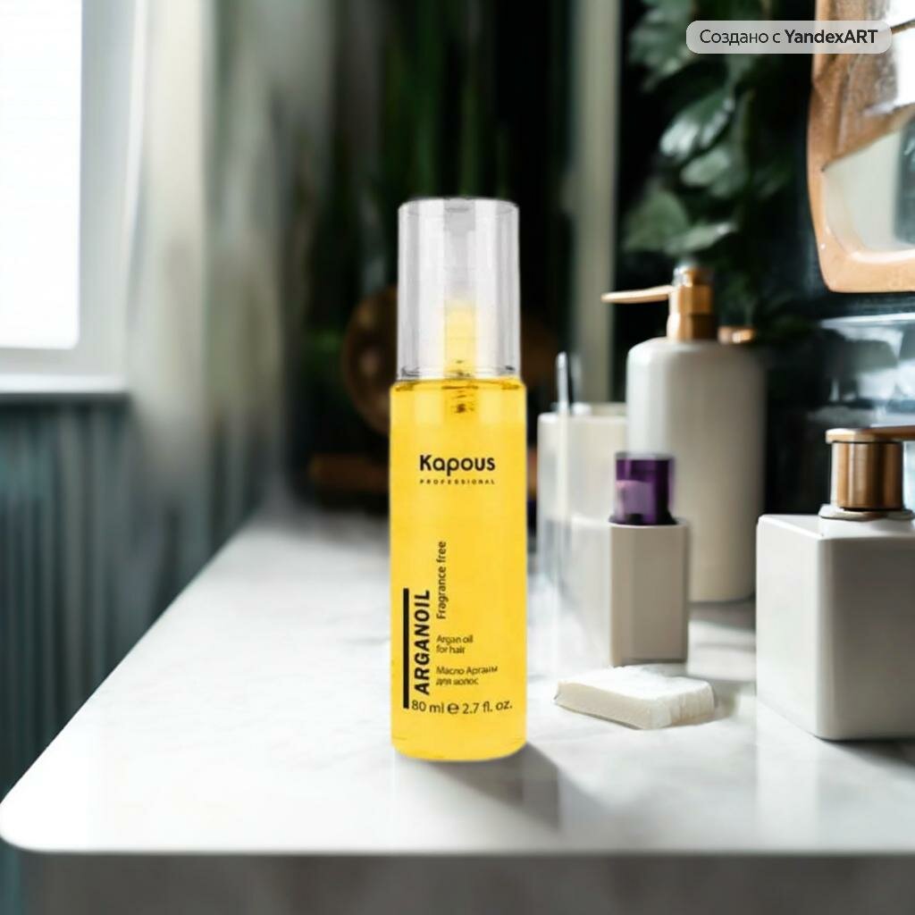 Масло арганы Kapous Arganoil, для кончиков волос Fragrance free, 80мл