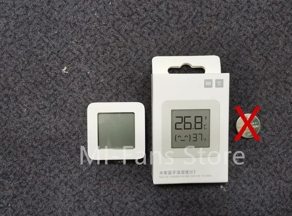 Xiaomi Mijia LYWSD03MMC Беспроводной цифровой термометр и гигрометр no battery
