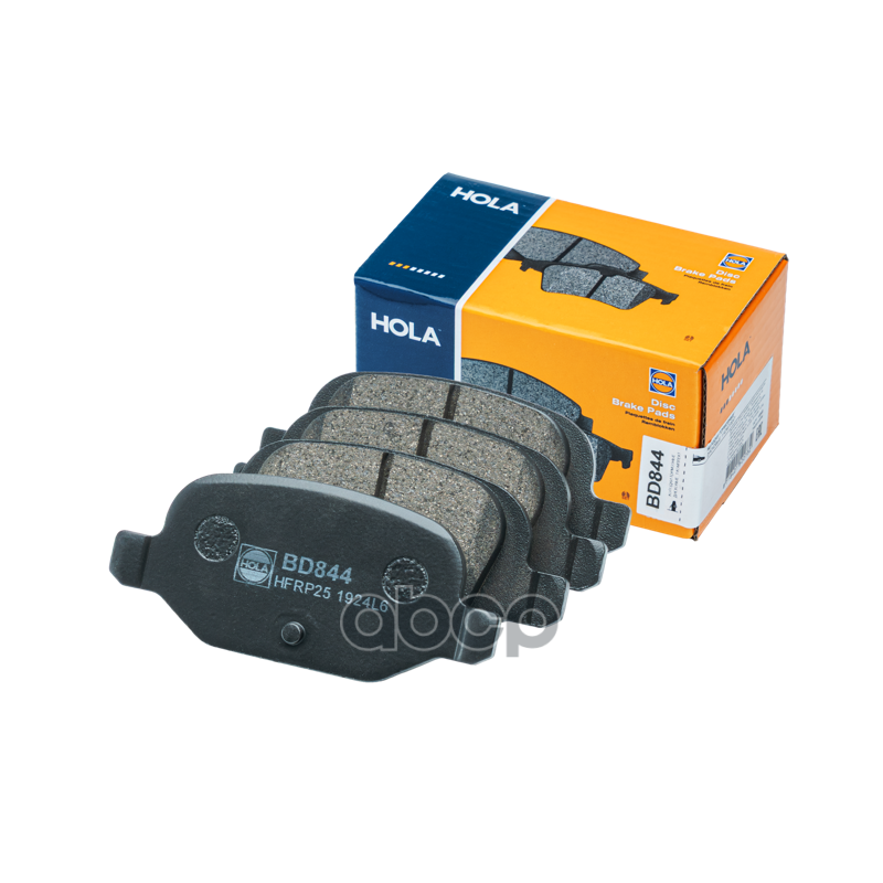 Колодки торм. дисковые задние LADA Vesta, Vesta SW, Xray (BD844) HOLA HOLA арт. BD844