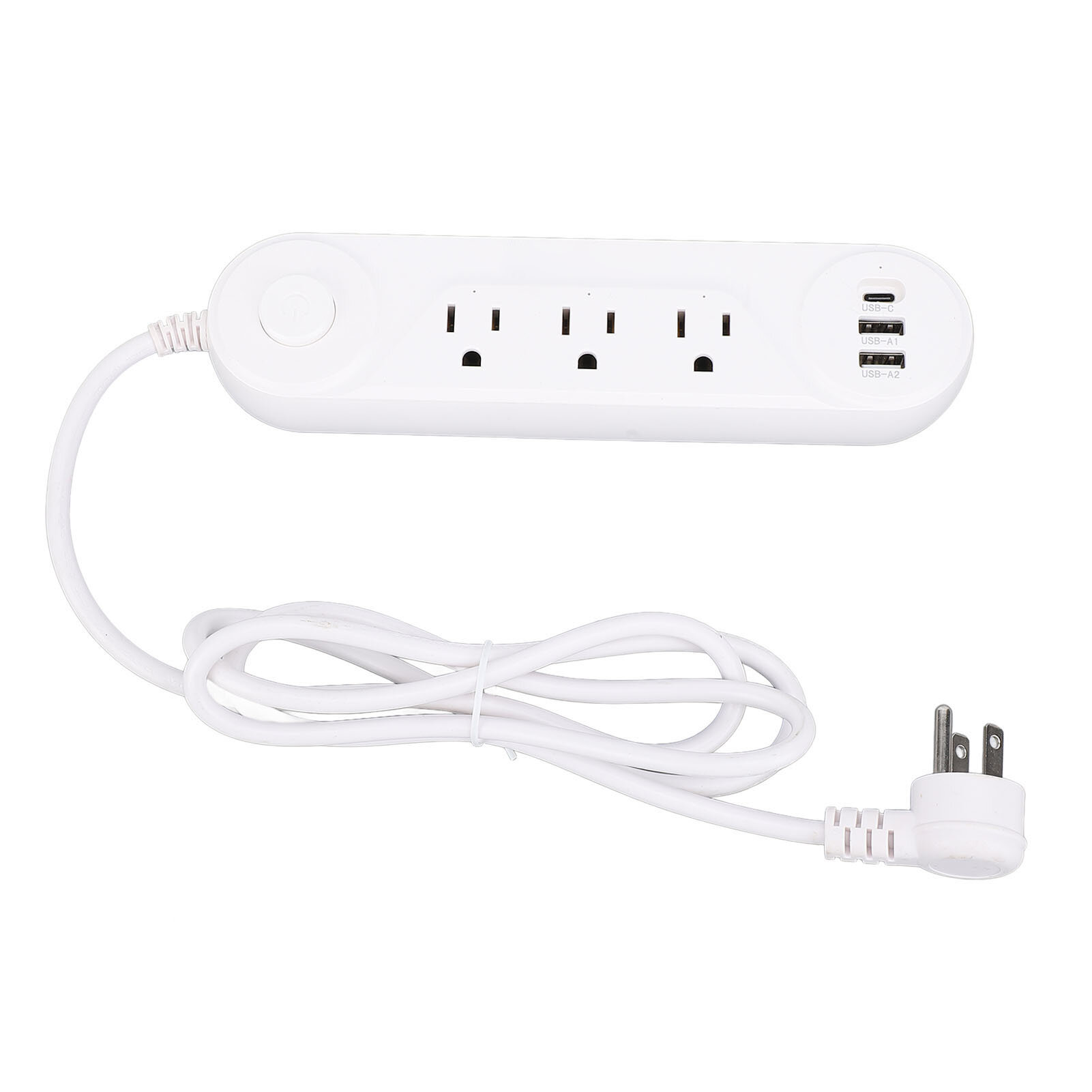 5 футов 5 в 1 USB Power Strip 30W USB Type C Многофункциональная плата Flat Pluck Power для учебной работы