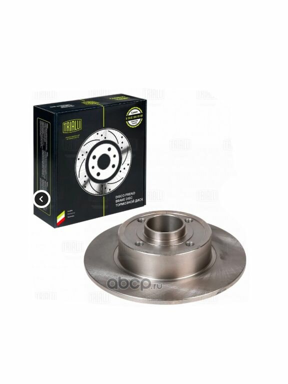 Диск тормозной задний Renault Megane II 2002-2009 Рено Меган 2 Россия