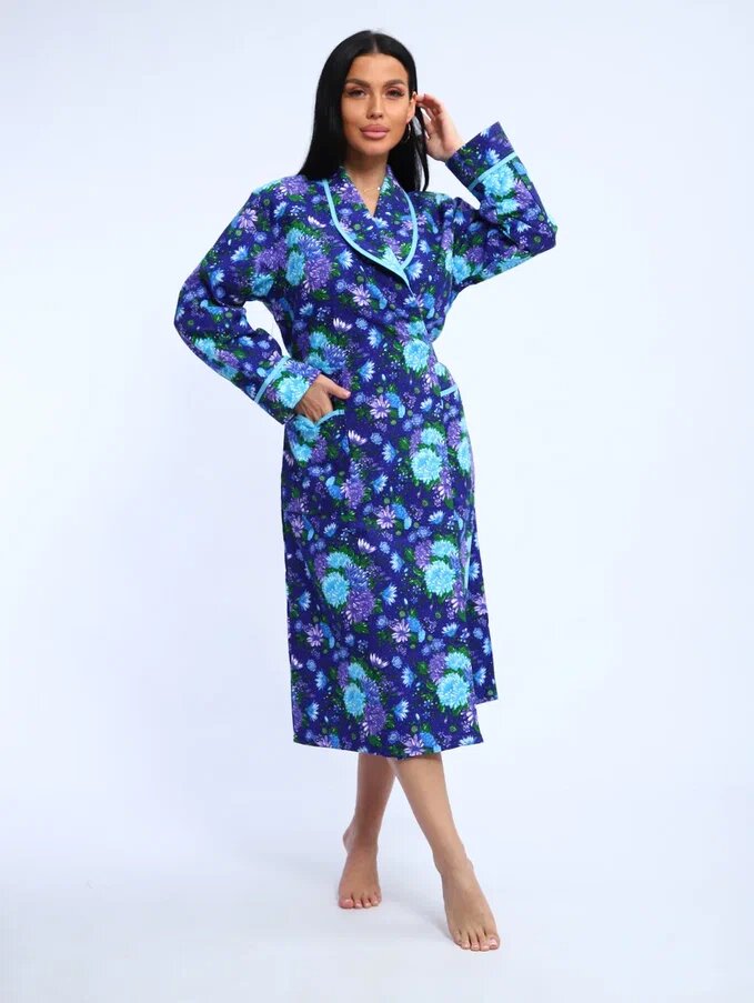 Халат для кормящих мам ретро