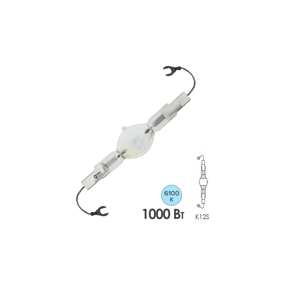 FL-LED HS-I TS 1000W-D-S K12s-36 6100К 90000Лм 1000Вт 41x187мм - лампа МГЛ ДРИ 616968