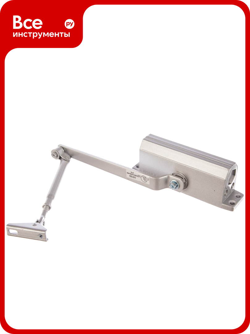 Дверной доводчик Trodos TD-80 серебро