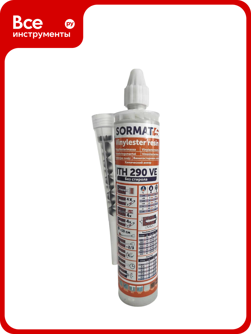 Химический анкер SORMAT ITH 400 WI 9630172911