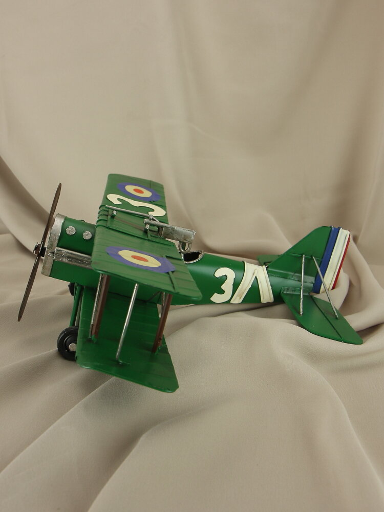 Модель самолета биплана Airco DH.4, Англия, 1916г, 24х28х10см KSVA-RD-2404-E-9565