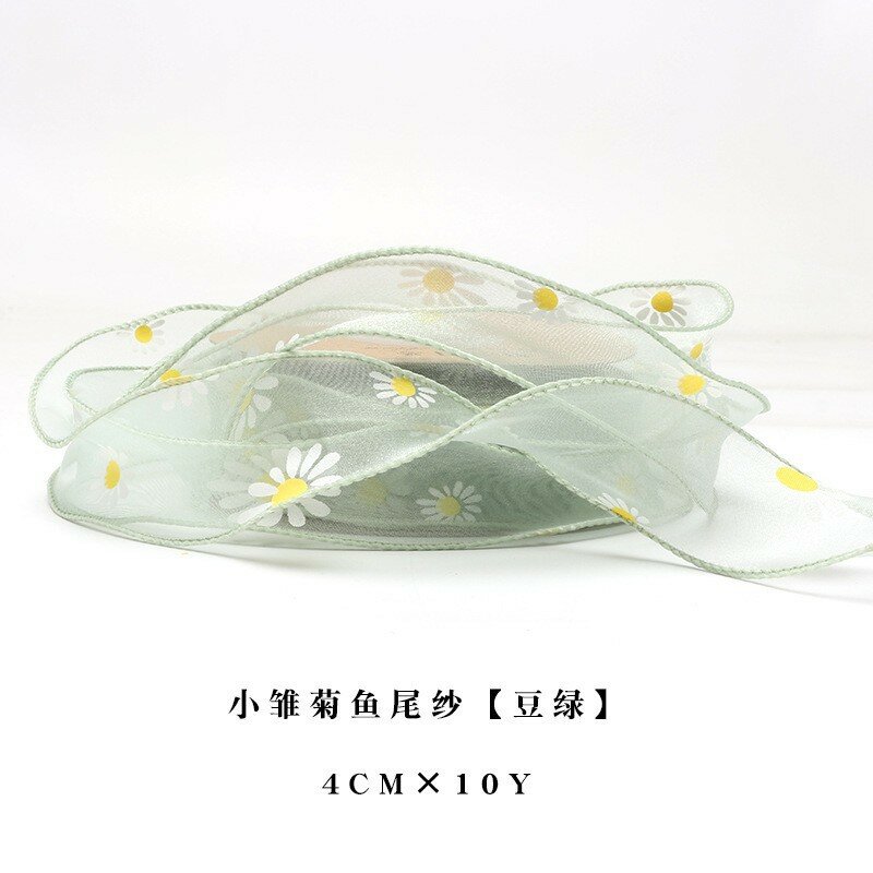 Пряжа Roland Little Daisy, для аксессуаров для волос, 4см, 10лет, снежная пряжа