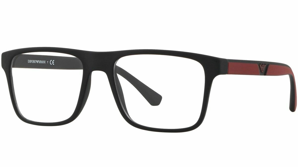 Emporio Armani 4115 5042 1W Clip-on очки для зрения с клипонами оправа Армани черного цвета мужские