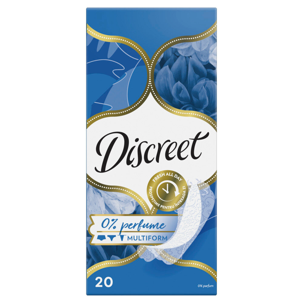 DISCREET AIR MULTIFORM ежедневные гигиенические прокладки