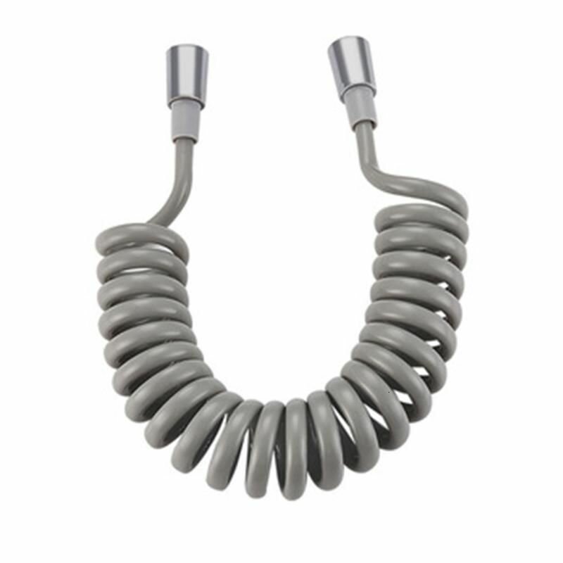 2м пружинный душевой шланг замена ручного биде, Серый