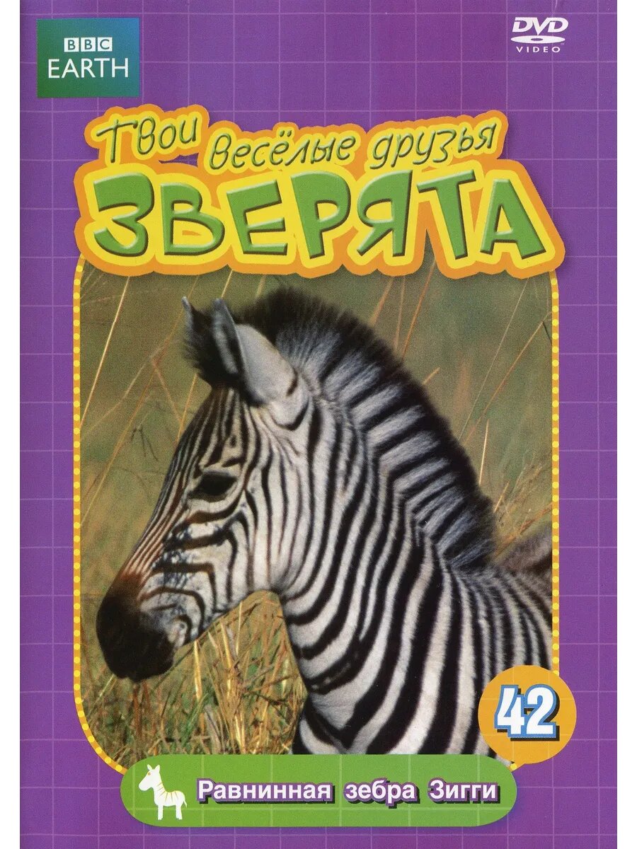 BBC: Равнинная зебра Зигги (DVD-R)