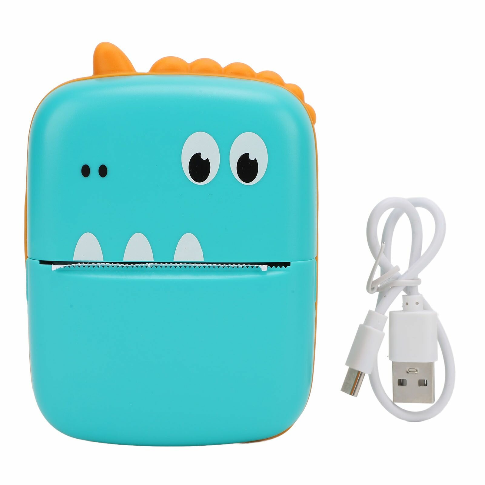 Мини карманный принтер 200 dpi, без чернил, черно-белая печать, Bluetooth