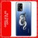Чехол на Oppo A74 / Оппо A74 с принтом Монохромная змея рисунок, прозрачный