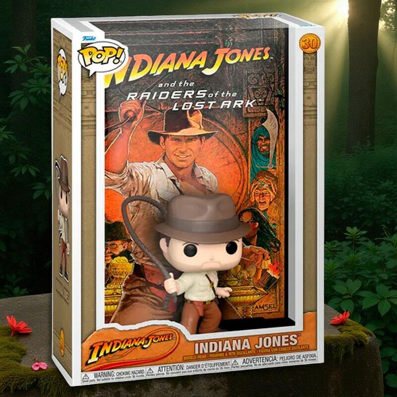 Набор "Индиана Джонс как на Постере" от Funko POP! 30, подарочное коллекционное издание (Фигурка Фанко Поп)