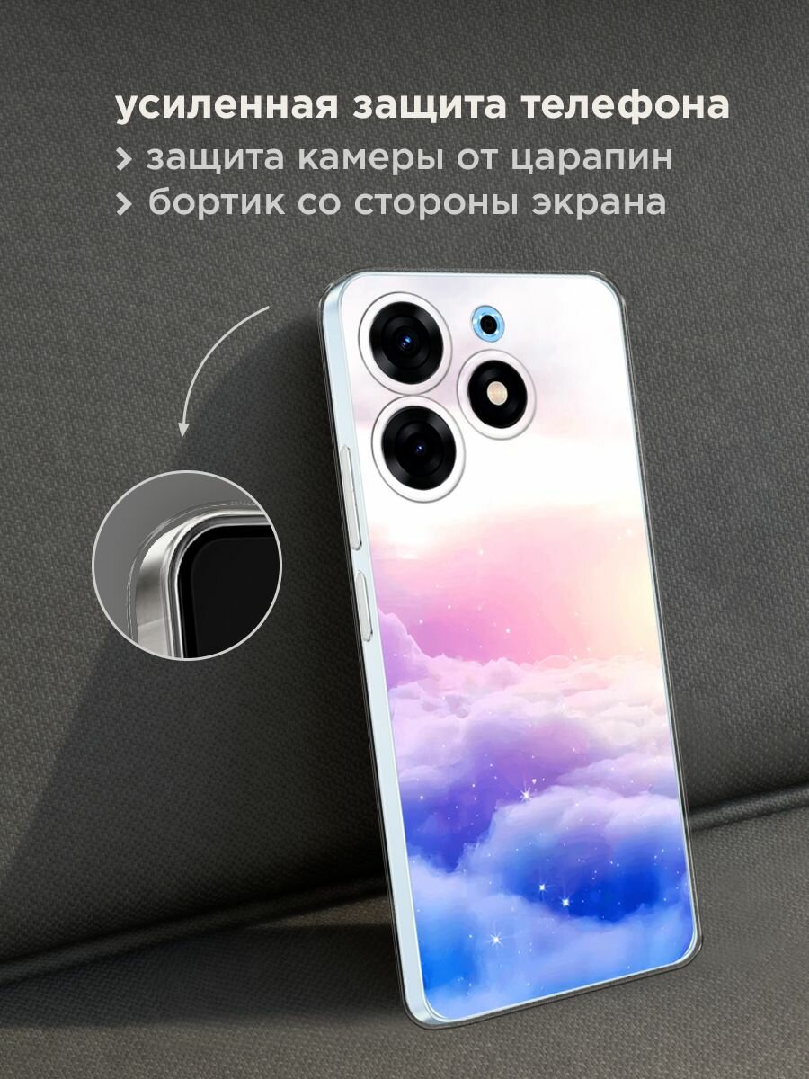 Чехол на Tecno Spark 10 Pro / Текно Спарк 10 Про с принтом "Небеса" — фото 1
