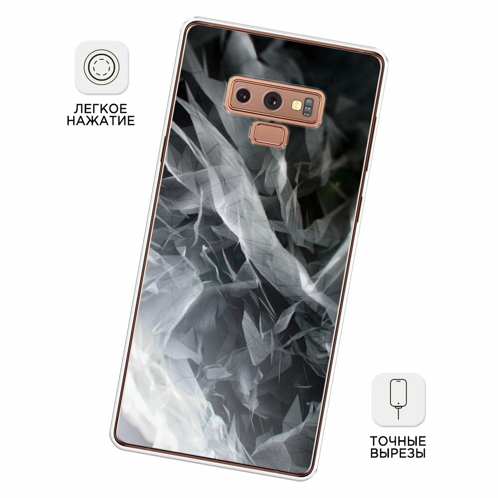 Чехол на Samsung Galaxy Note 9 / Самсунг Галакси Нот 9 с принтом "Абстракция 9" — фото 1