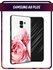 Чехол на Samsung Galaxy A8 + / Самсунг Галакси А8 Плюс 2018 с принтом "Пионы на ...
