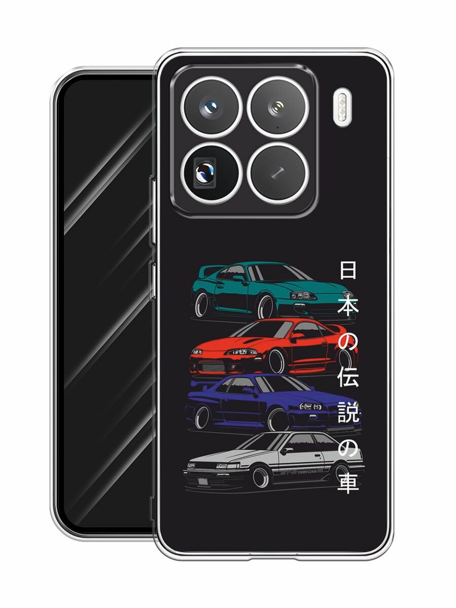 Чехол на Xiaomi 15 Pro / Сяоми 15 Про с принтом "JDM Legend cars" — фото 1