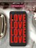 Чехол на Xiaomi Redmi 9T / Редми 9Т с принтом "Love love love 1"