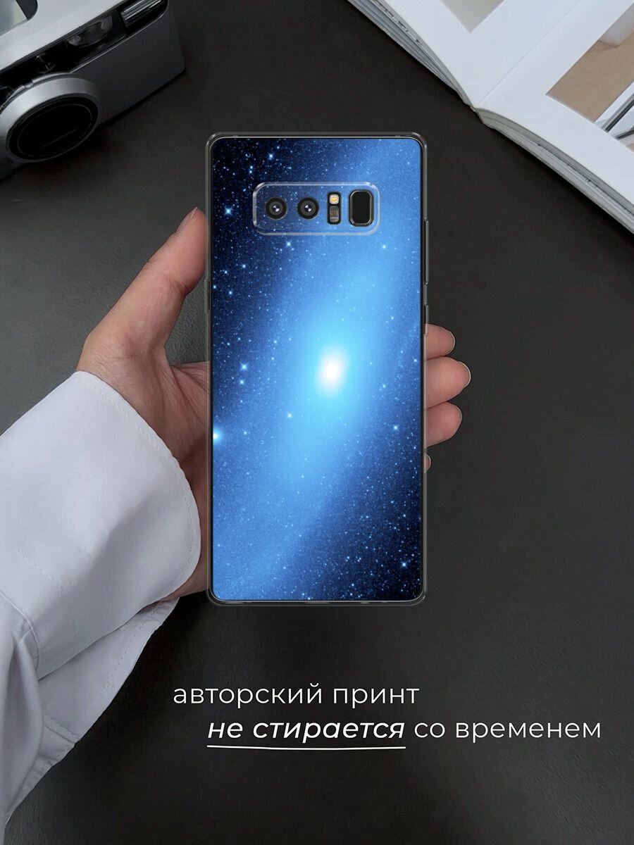 Чехол на Samsung Galaxy Note 8 / Самсунг Галакси Нот 8 с принтом "Космос 1" — фото 1