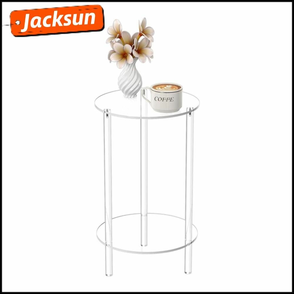 Прозрачный акриловый столик, модерн, для гостиной и спальни