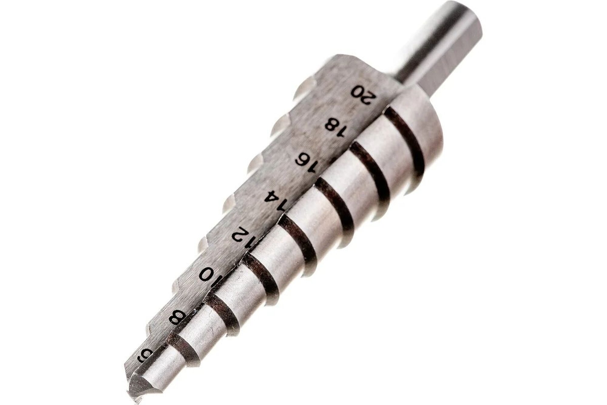 Сверло ступенчатое 29660-6-20-8 Master STAYER 6-20 мм, 8 ступеней, HSS