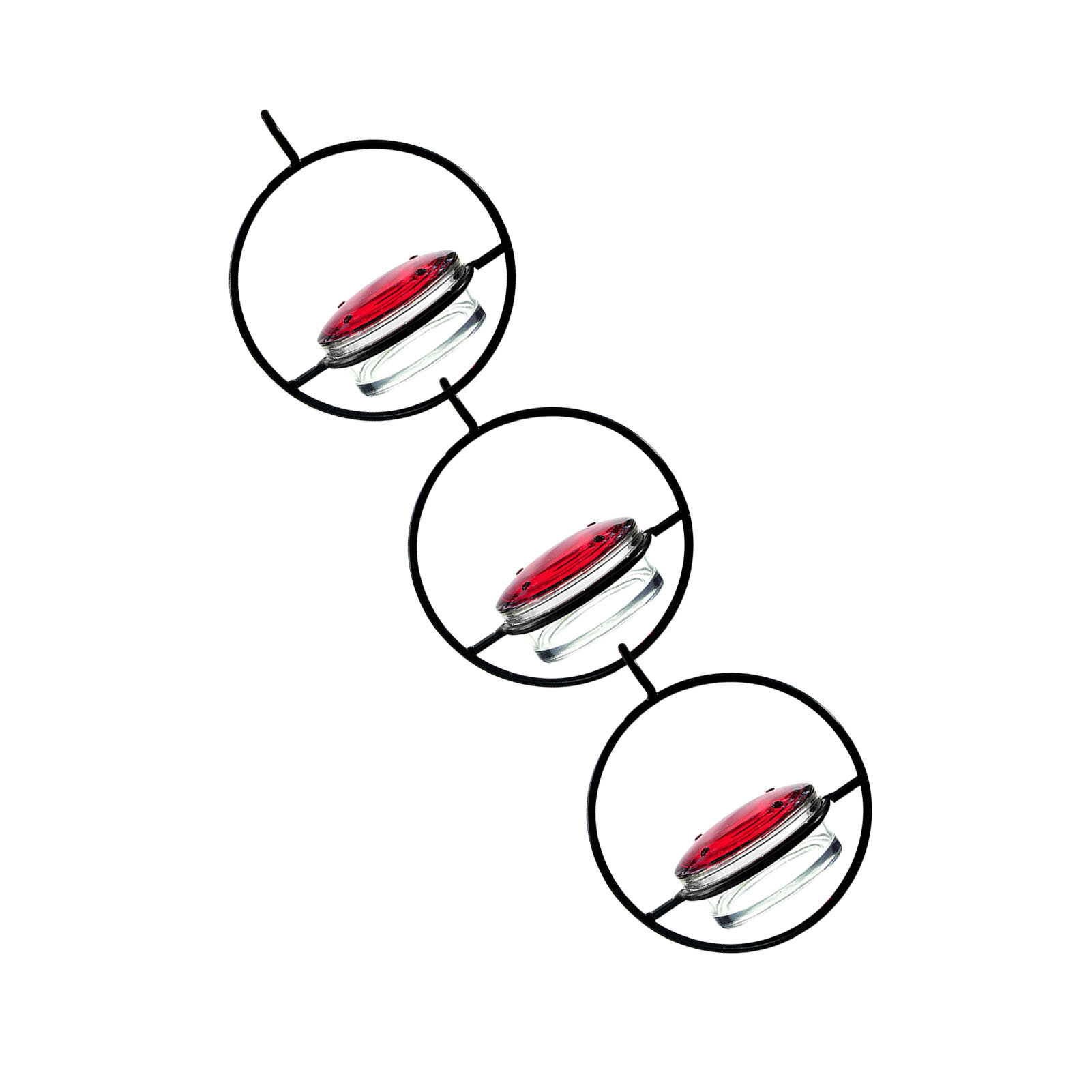 Красивая круглая подвесная кормушка для колибри, уличная подвесная кормушка для колибри, 3 шт.