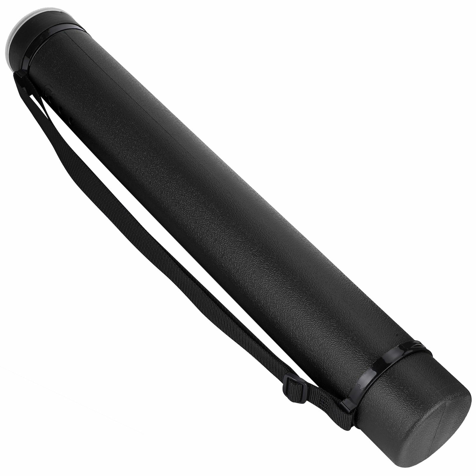 Трубка для хранения чертежей, выдвижная, утолщенная, телескопическая, чехол для сбора плакатов, черный