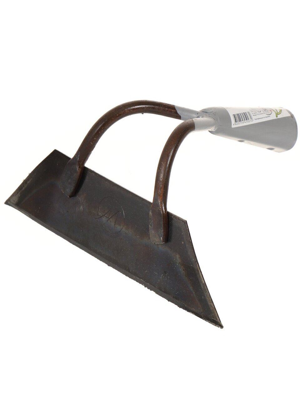 Тяпка садовая Инструм-Агро Девятый вал 220х65 мм, серая, без черенка