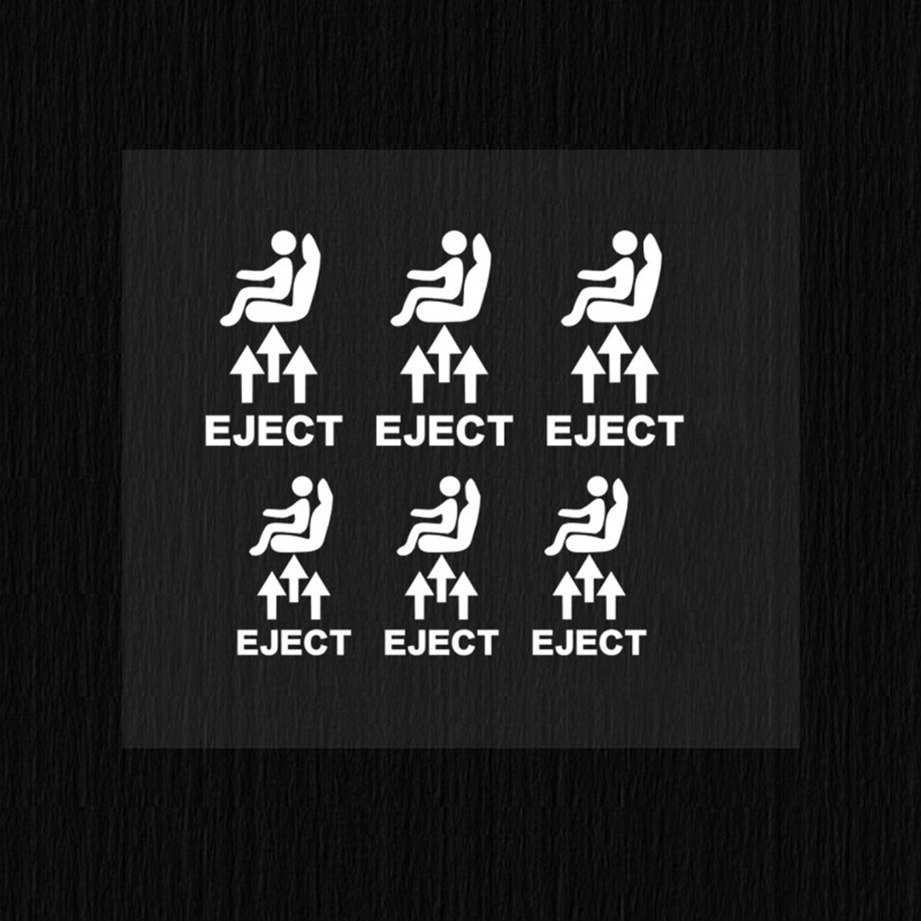 Наклейки для кнопок автомобиля, декоративные наклейки для приборной панели, руля и панели кондиционера, антискользящие, тонкий дизайн, без объемного ощущения, 6 шт.