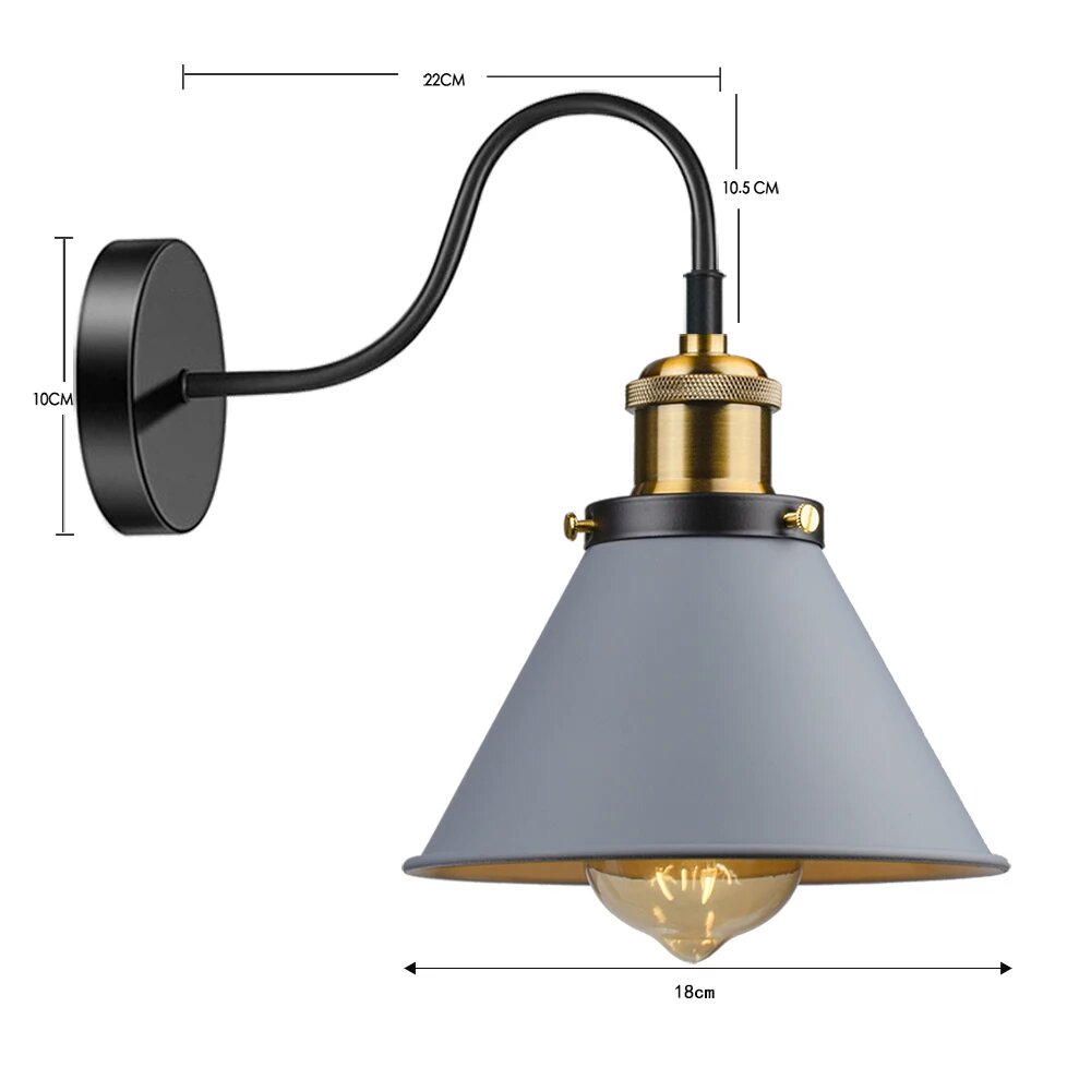 Настенный светильник ZHAOKE винтаж 80220h