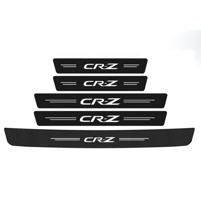 Наклейки на пороги Honda CR-Z CRZ, 5 шт.