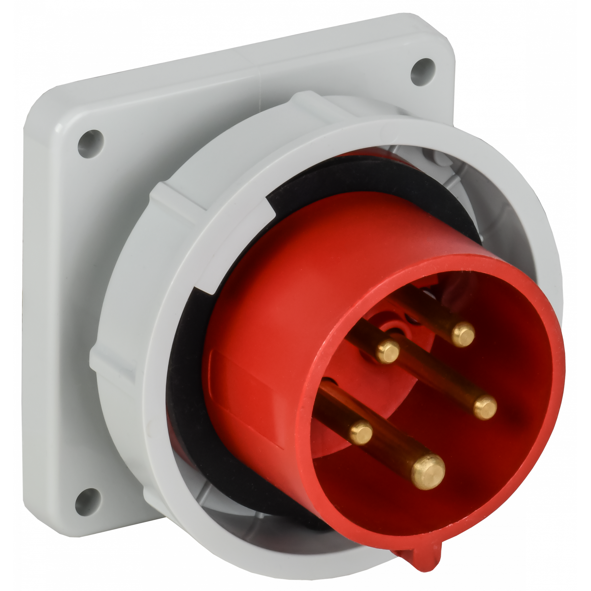 Вилка встраиваемая ССИ-3152 16А-6ч 380В 3P+PE+N IP67, IEK PSR32-016-5-0-67 (10 шт.)