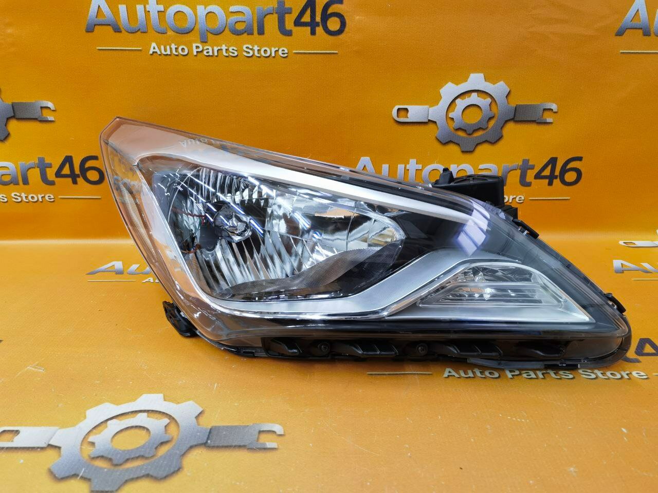 Фара правая хендай солярис HYUNDAI SOLARIS 14-17 рестайл