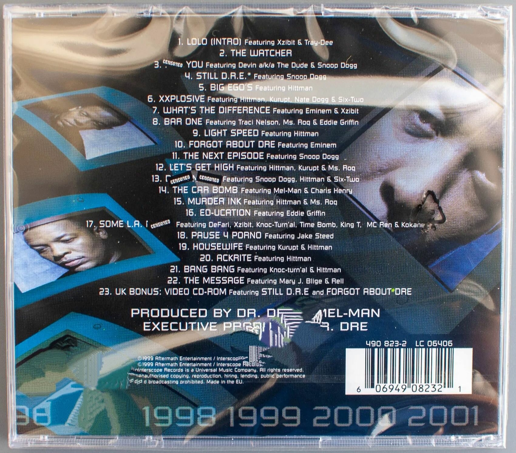 Dr. Dre - 2001 Аудио CD Оригинал из Европы — фото 1
