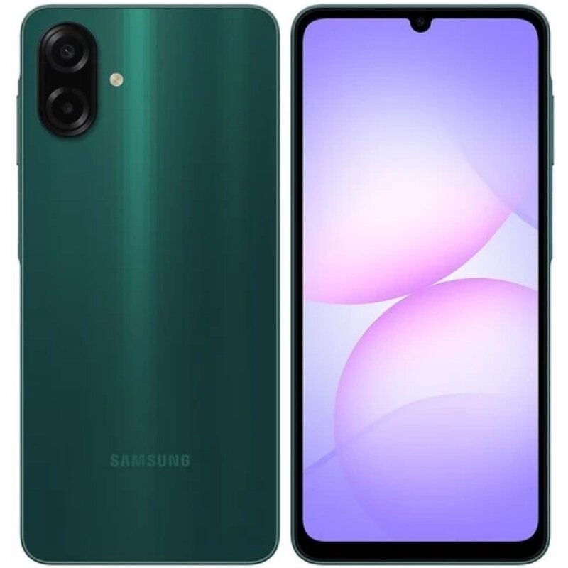 Смартфон Samsung Galaxy A07, 4/64 GB, Green