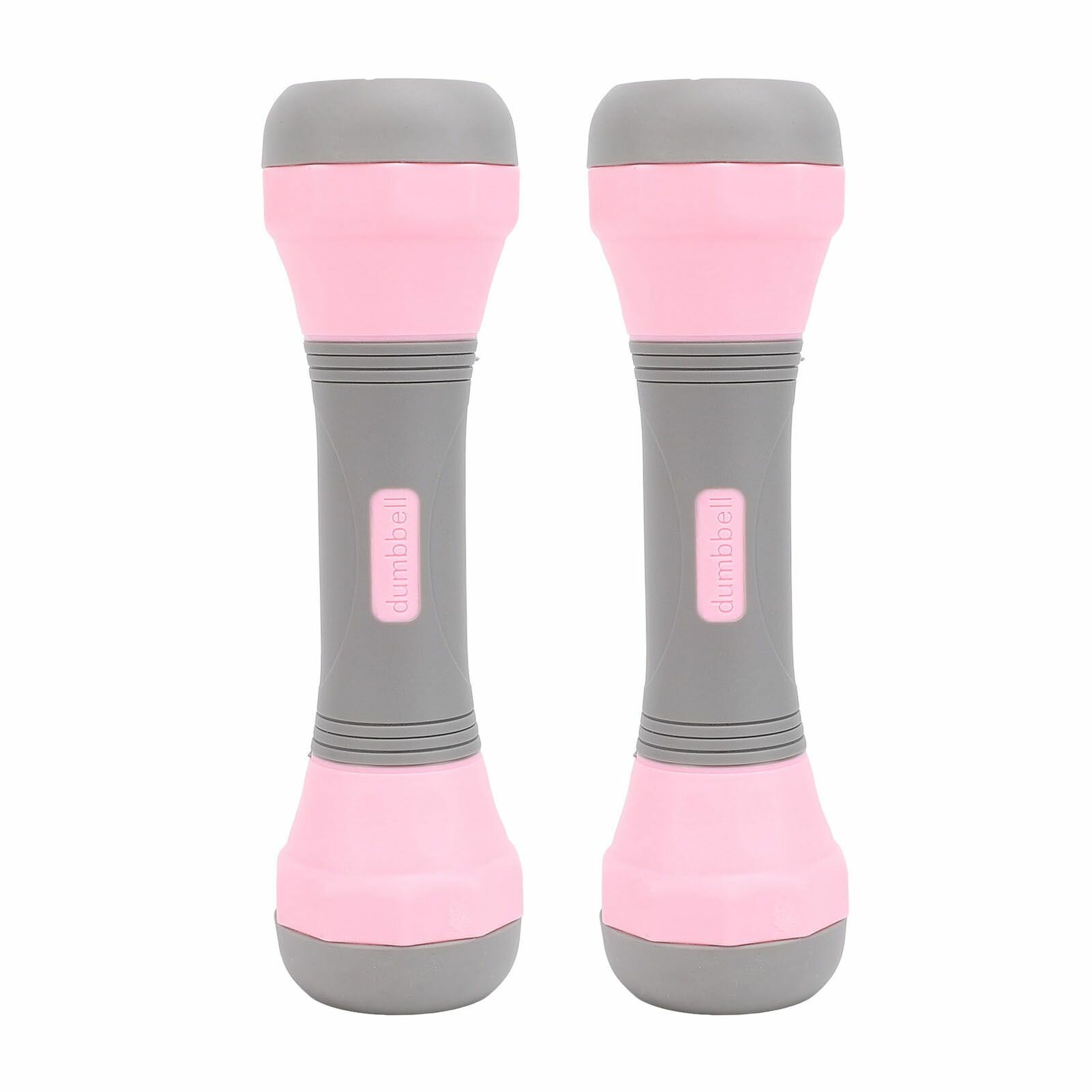 2 шт. Гантели Удобная рукоятка Легко чистить 1 кг 1,5 кг 2 кг Гантели с регулируемым весом для женщин Силовые тренировки рук Roseate