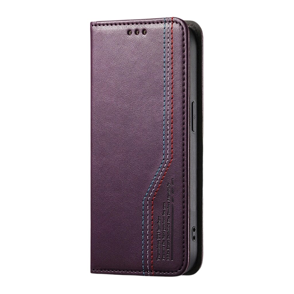 Кожаный чехол-портмоне для телефона на магнитной застежке 17 С Карманом для наличных денег